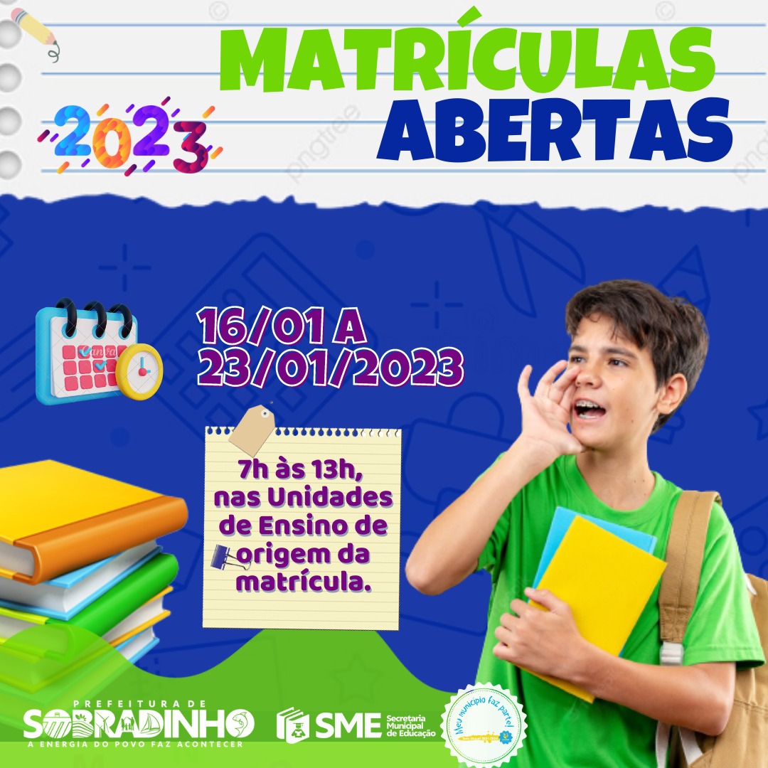 Sobradinho Secretaria De Educação Divulga Calendário De Matrículas E