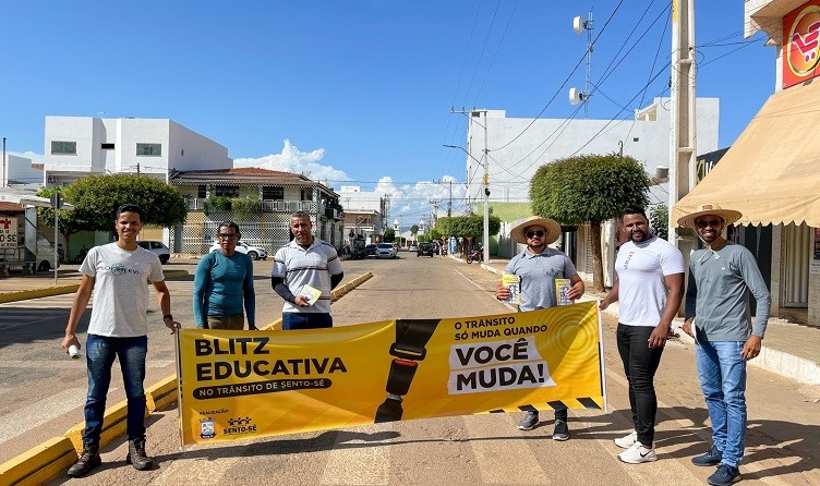 Prefeitura de Sento-Sé realiza blitz educativa para conscientização ...